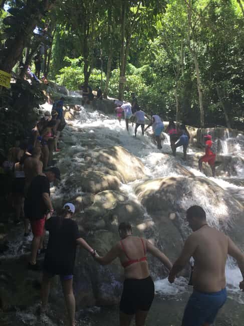 Falmouth: Dunn's River Falls Tour With Blue Hole - Key Points