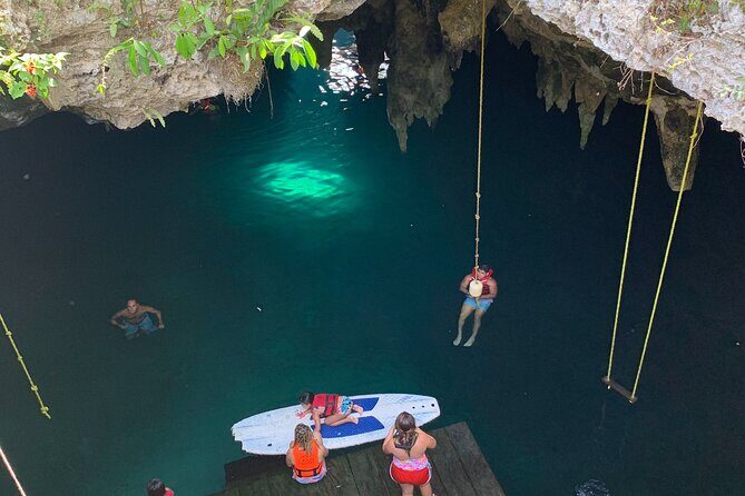 Family ATV Cenote Five Zip Lines Photos Taco Lunch Tequila Taste - The Sum Up