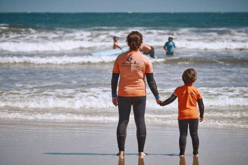 Family/children surf lesson - Key Points