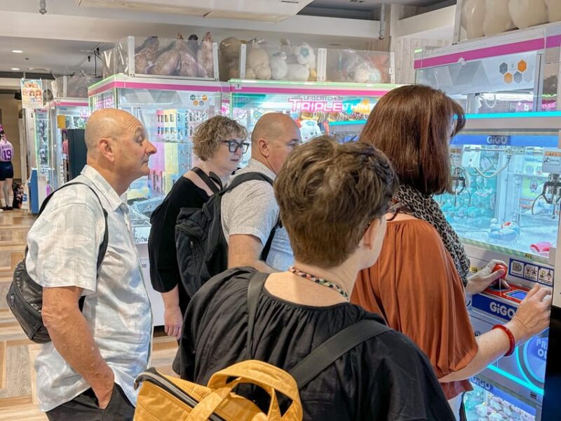 Family-Friendly Night Out in Shibuya: Food, Drinks & Games! - Takoyaki-Shaped Ice Cream: A Sweet Treat