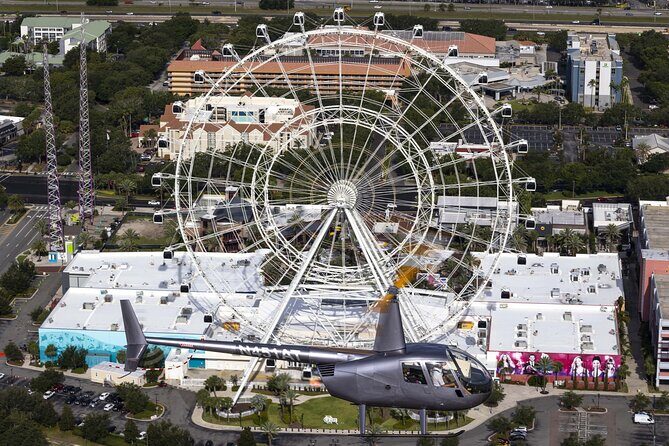 Family pack 48 Miles Helicopter Tour over Theme Parks & Downtown - Key Points