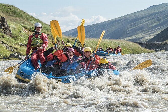 Family Rafting Day Trip from Hafgrímsstaðir: Grade 2 White Water Rafting on the West Glacial River - Scenic Highlights and Unique Moments