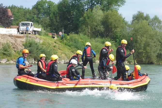 Family Rafting Iller - White Water Rafting Level 1 - Navigating the Rapids
