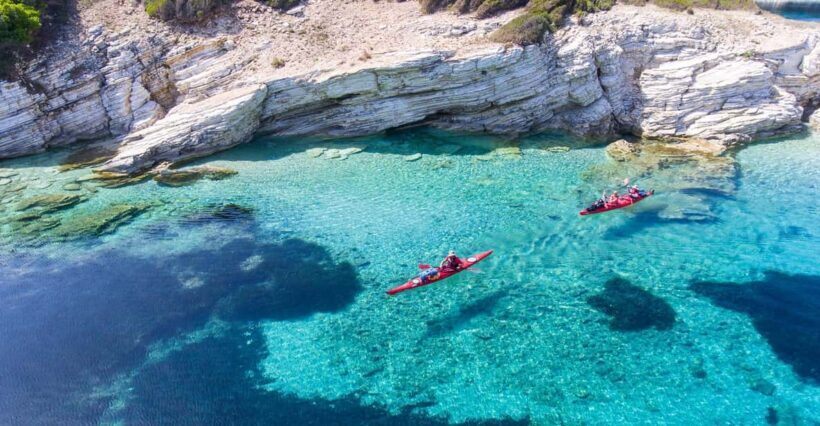 Family Sea Kayak at Meganisi - Lefkada - Key Points