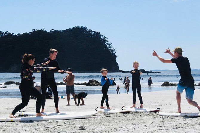 Family Surfing Lesson in Mount Maunganui - Introduction