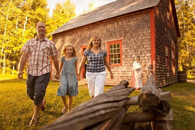 Family visit to the Acadian Historic Village - Key Points