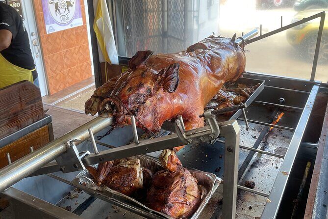 Famous Guavate Pork Road & Charco Azul Food & River Tour - Key Points