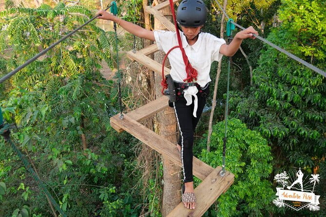 Fandee Hanging Park - Ziplines & Monkey Bridges in Tad Lo - Is It Worth the Price?
