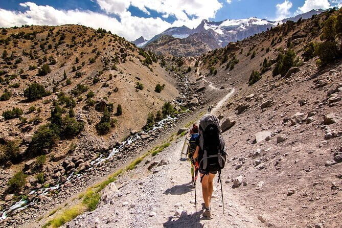 Fann Mountains, trekking, 10 days - Key Points