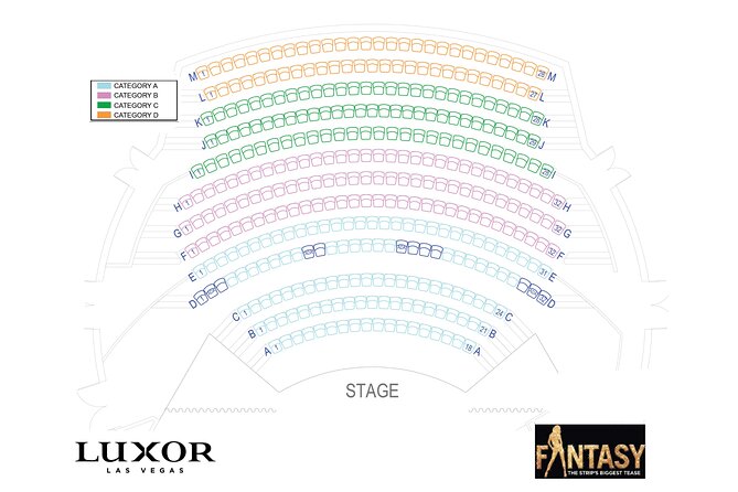 Fantasy: The Strips Sexiest Tease at the Luxor Hotel and Casino - Admission Details and Pricing