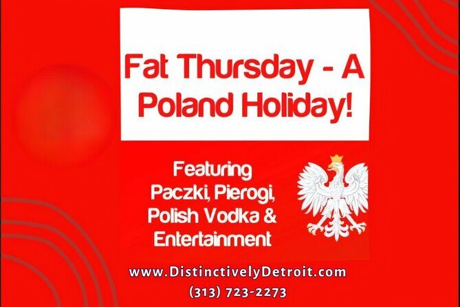 Fat Thursday Celebrating an Annual Polish Tradition - Introducing the Fat Thursday Tour: A Taste of Polish Heritage in Michigan