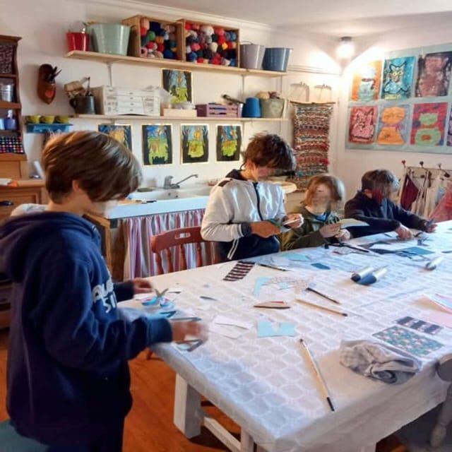 Faux La Montagne : Le Nid d'Art : English art workshops for children - An Overview of Faux La Montagne’s Art Workshop Experience