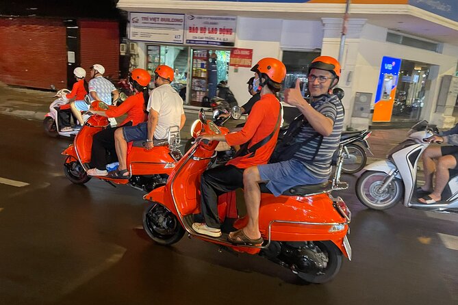 Female Riders Vespa Night Street Food + Train Street food 4 Hours - An In-Depth Look at the Tour Experience