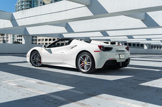 Ferrari 488 Spider - Supercar Driving Experience Tour in Miami, FL - Meeting Point and Pickup Details