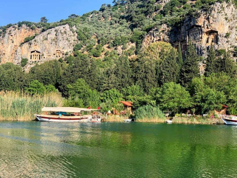 Fethiye:Dalyan Mud & Turtle Beach and River Cruise Day Trip - The Ancient Tombs: A Glimpse into the Past