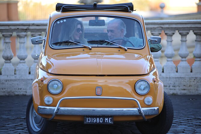 Fiat Cinquecento Roma City & Photo Tour by Local Expert - Key Points