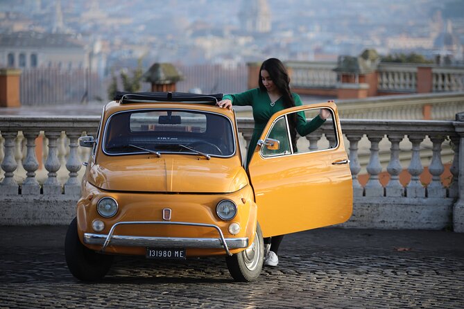 Fiat Cinquecento Roma City & Photo Tour by Local Expert - Participant Information