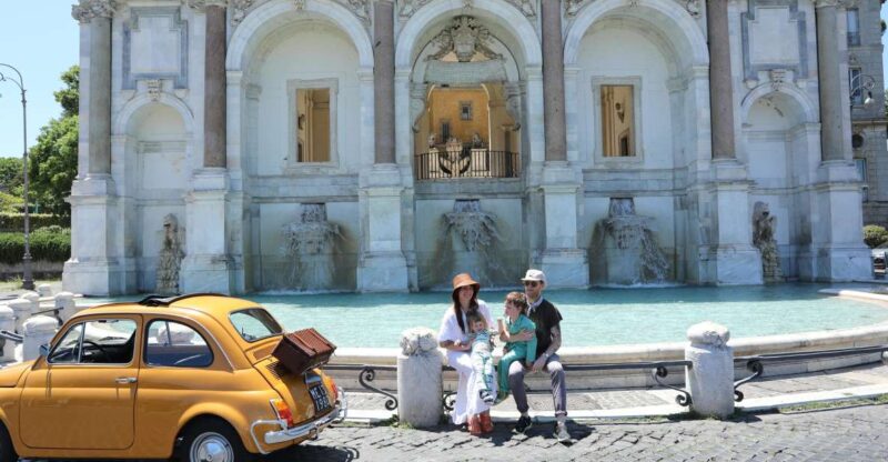 Fiat Cinquecento Vintage Rome City & Photo Tour - FAQ