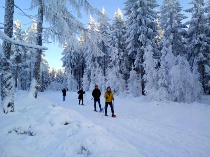Fichtelgebirge: snowshoe hike - Key Points