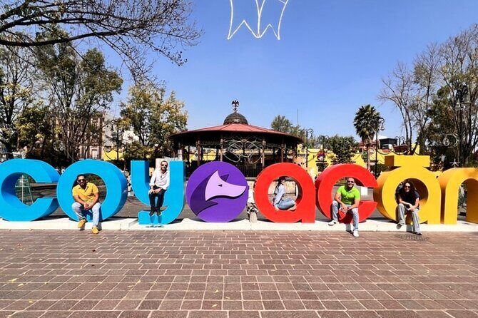 Fiesta Tour in Xochimilco with Tequila in addition Coyoacán and CU - Coyoacán: The Bohemian Heart of Mexico City