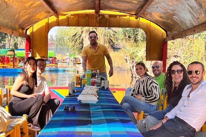 Fiesta Tour in Xochimilco with Tequila in addition Coyoacán and CU - Ciudad Universitaria: Art, Architecture, and History