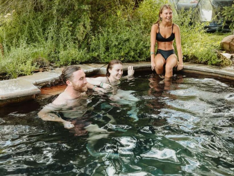 Fingal: Peninsula Hot Springs Entry with Lunch Credit - Key Points