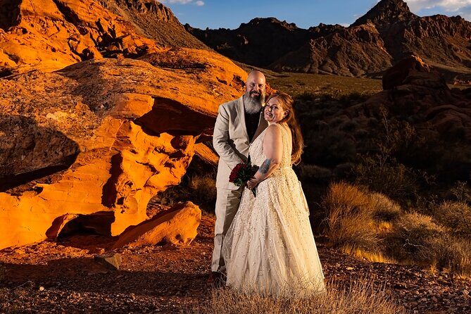 Fire Rock Wedding at Redstone Dune Trails - The Sum Up