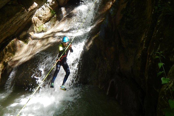 First Canyoning in Grenoble in the Vercors - Capturing Memorable Moments