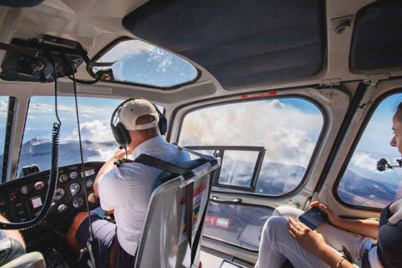 Fiumefreddo: Group Flight Helicopter Tour over Etna - A Closer Look at the Experience