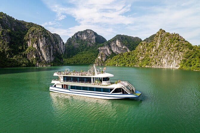Five Star Apollo Cruise to Halong Bay from Hanoi with Buffet - Key Points