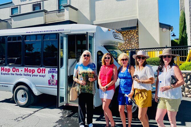 Five Star AZ Wine Crawler Tour 4- 12 PPL - Key Points