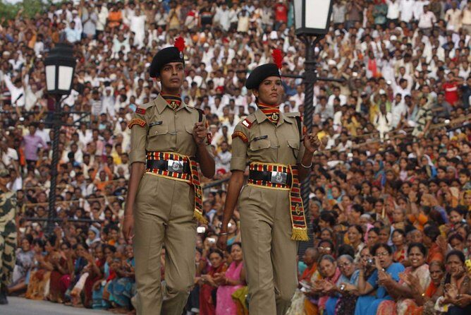 Flag Lowering Ceremony at Attari from Amritsar - The Experience at Attari: What You Can Expect