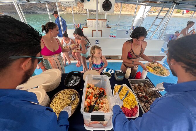 Flamingo Family Fun Catamaran Snorkel:Comfortable Shaded Seating - Itinerary