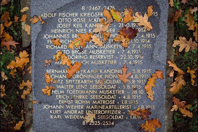 Flanders Fields Remembrance Tour From Bruges - Meeting Point and Accessibility