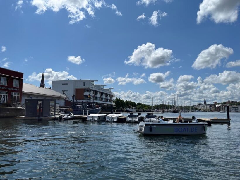 Flensburg: E-Boat rent - Key Points