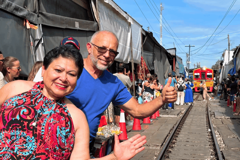 Floating and Railway Market with Waterfall Option: Private - A deeper look at the experience