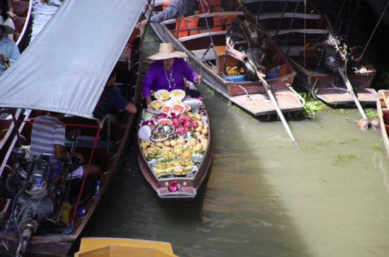Floating Market Full-Day Bicycle Tour from Bangkok - Key Points