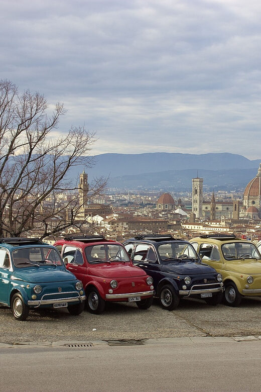 Florence and Tuscany, 2 hours self driving in the morning - Discovering the Joy of Driving a Vintage Fiat 500