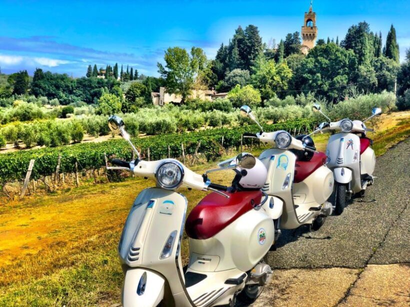 Florence: Chianti Sunset Vespa Tour with Wine & Oil Tasting - Key Points