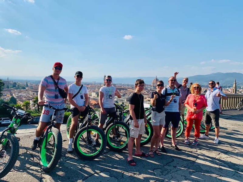 Florence: E-Bike Tour with Michelangelo Square - An Introduction to the Florence E-Bike Experience