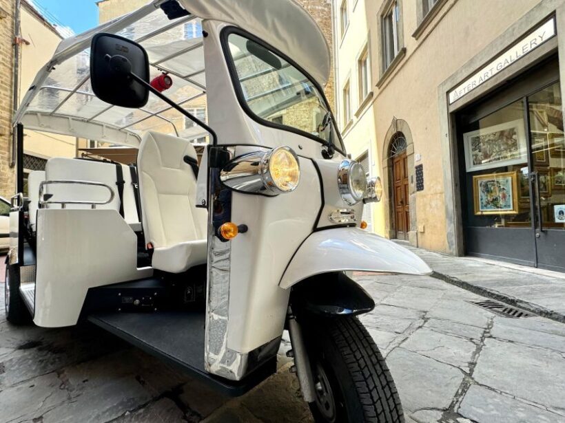 Florence: Eco Golf Car & e Tuk Tuk City Tour - FAQ