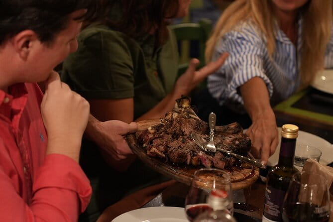 Florence Evening Food Tour with Florentine Steak & Tuscan Wine - Starting Point: Piazza della Signoria