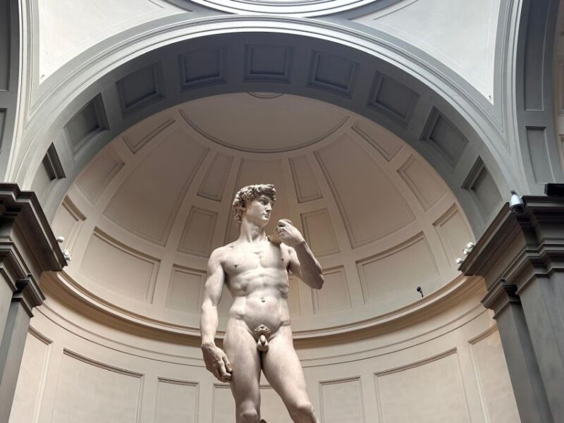 Florence: Michelangelo's David Entrance Ticket and Audio App - Key Points
