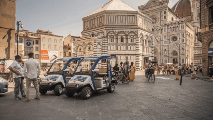 Florence: Old Town Golf Cart Excursion - The Itinerary in Detail