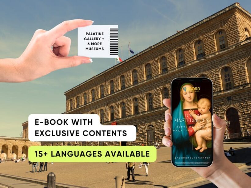 Florence: Pitti Palace 7 Museums Entrance Ticket & eBook - Modern Art and Additional Museums