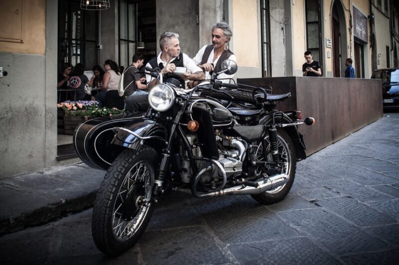 Florence Vintage Motorcycle Sidecar ride - Morning or Sunset - Scenic Hills and Panoramic Views
