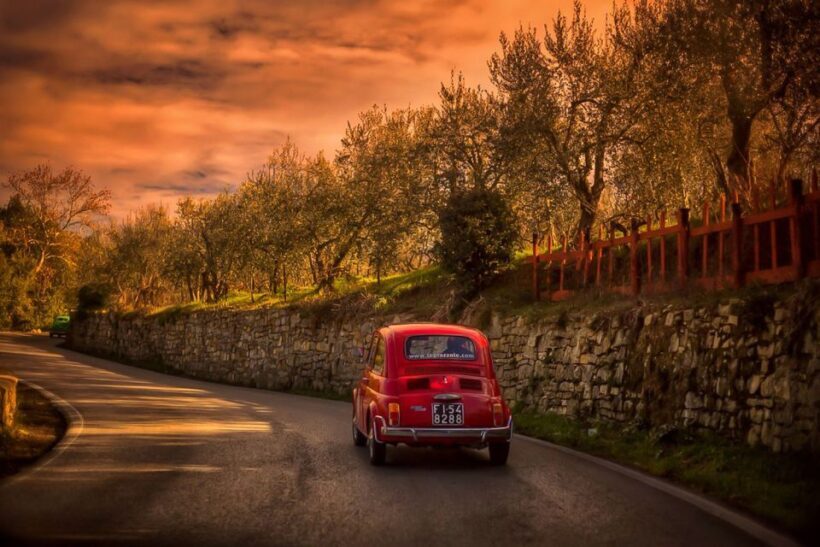 Florence Wine Tasting and Tuscan Lunch in a Vintage Fiat 500 - An Authentic Drive through Tuscany’s Heart