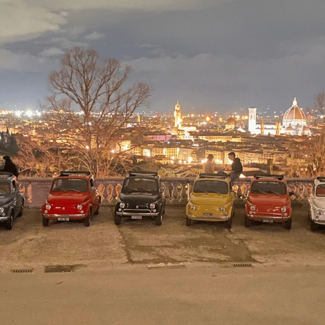 Florentine Afternoon: Fiat 500 Self Drive, 16-18 - Booking Information
