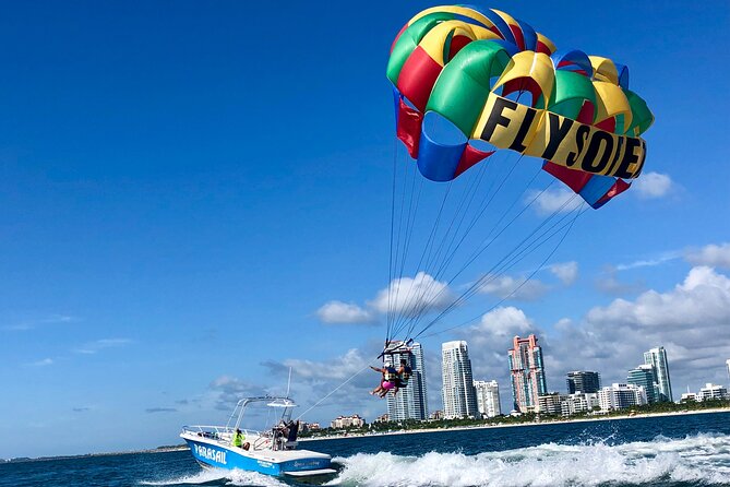 Fly South Beach Via Flysobe Parasail - Parasailing Tour Highlights