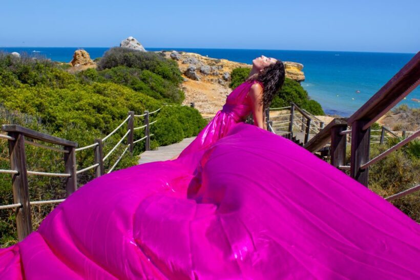 Flying Dress Algarve Experience - The Dress and Photography